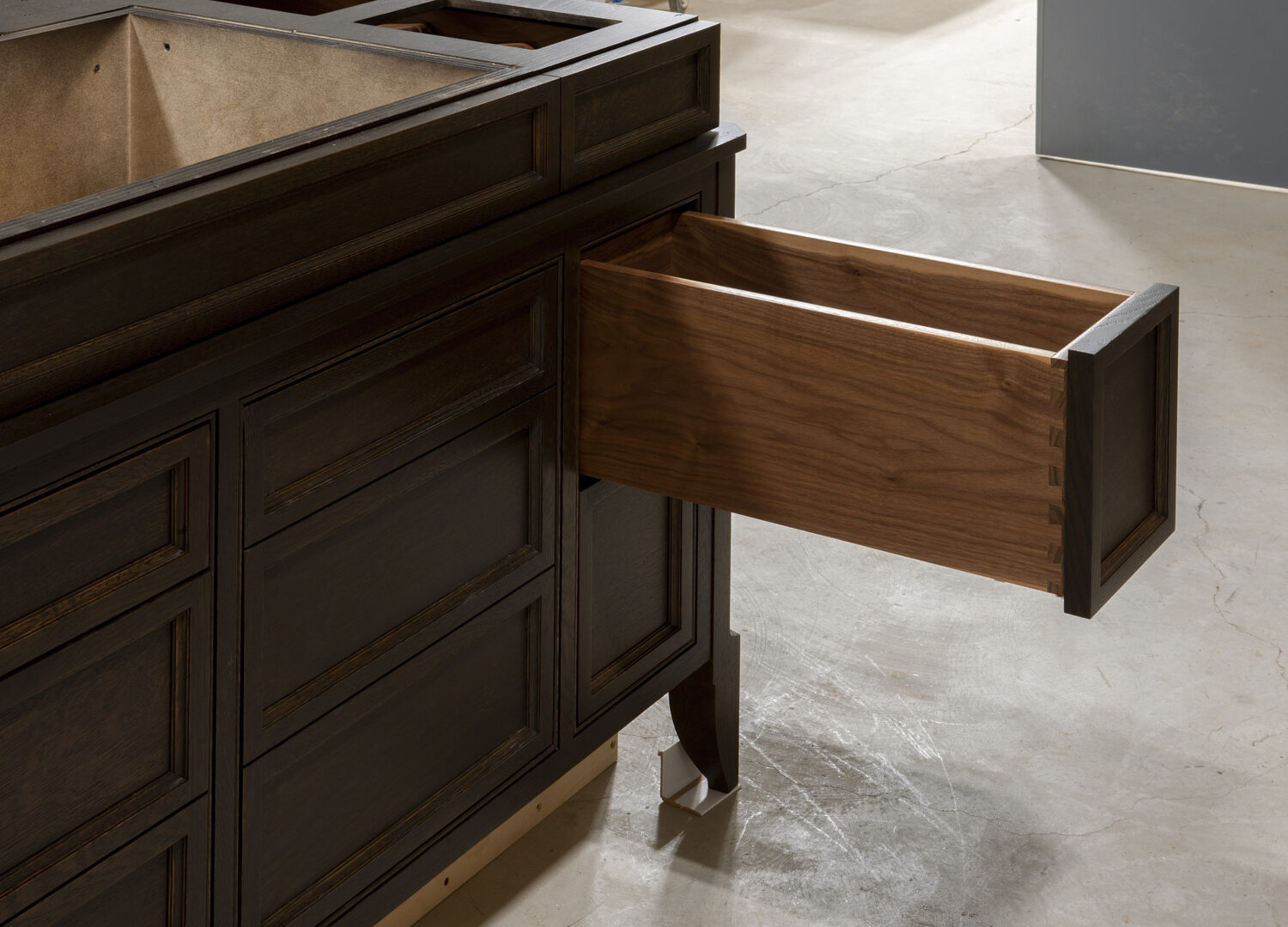 Island Setup - Crown Point Cabinetry